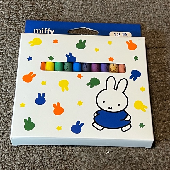 miffy | Office | Miffy Crayons Pack Of 2 Rainbow Colors Official Dick ...